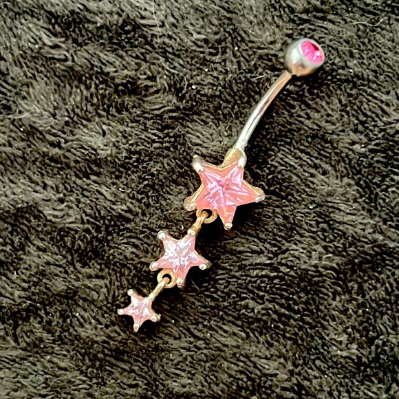 Jewelry | 6 For 2 Triple Star Dangle Navel Piercing Body Jewelry | Poshmark